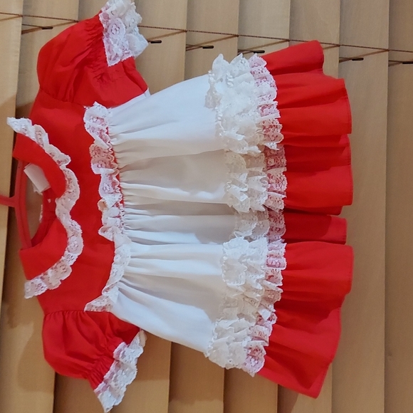 Bryan | Dresses | Vintage Bryan Red White Dress | Poshmark